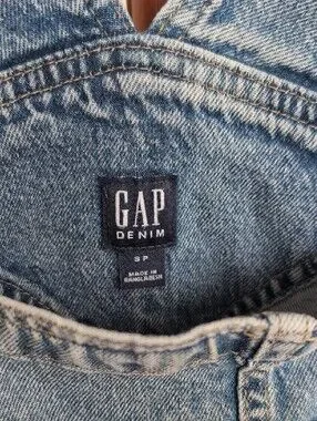 GAP | Pants & Jumpsuits | Gap Light Blue Denim Overalls With Bib Label ...